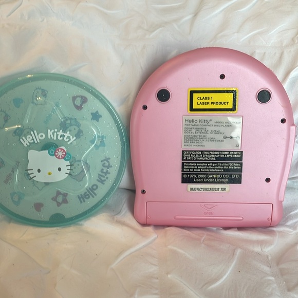 Sanrio | Other | Vintage Hello Kitty Portable Cd Player | Poshmark